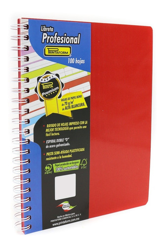 Printaform Cuaderno Profesional Pasta Dura Raya | kflo®